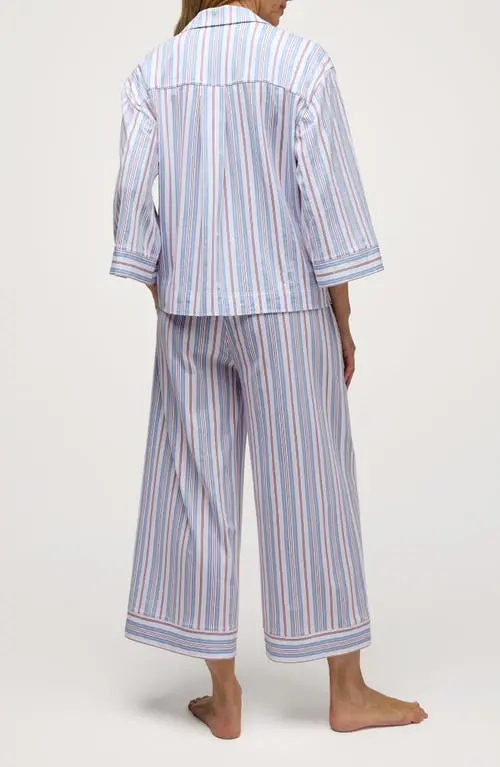 PETITE PLUME Olivia Wide Leg Pima Cotton Pajamas