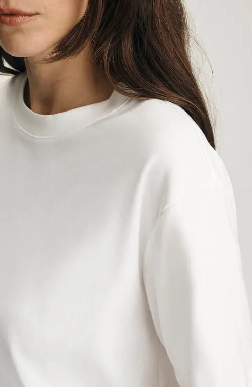 MAVI Riley Cropped Crewneck T-shirt