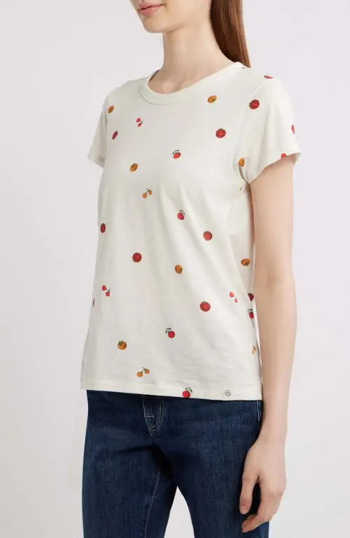 Rag & Bone Tomatoes Cotton Graphic Baby Tee