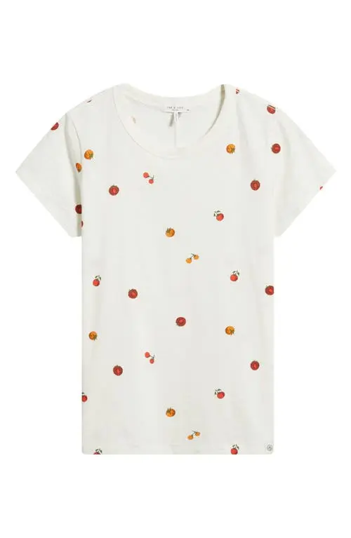 Rag & Bone Tomatoes Cotton Graphic Baby Tee