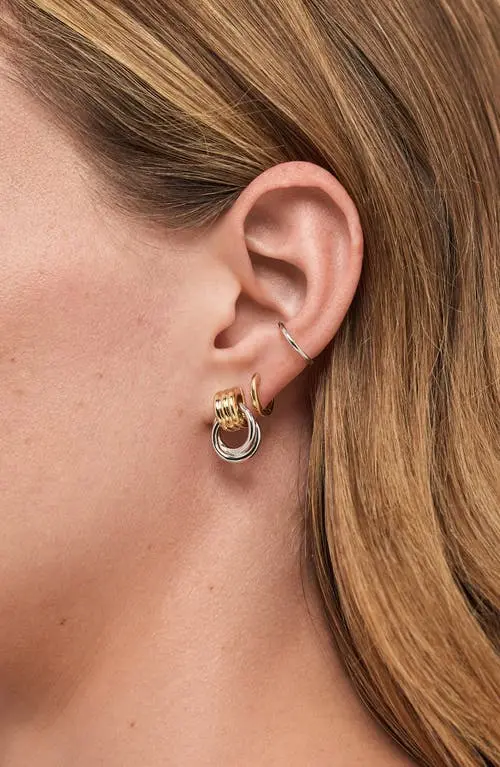 ANA LUISA Ryle Two-tone Statement Earrings