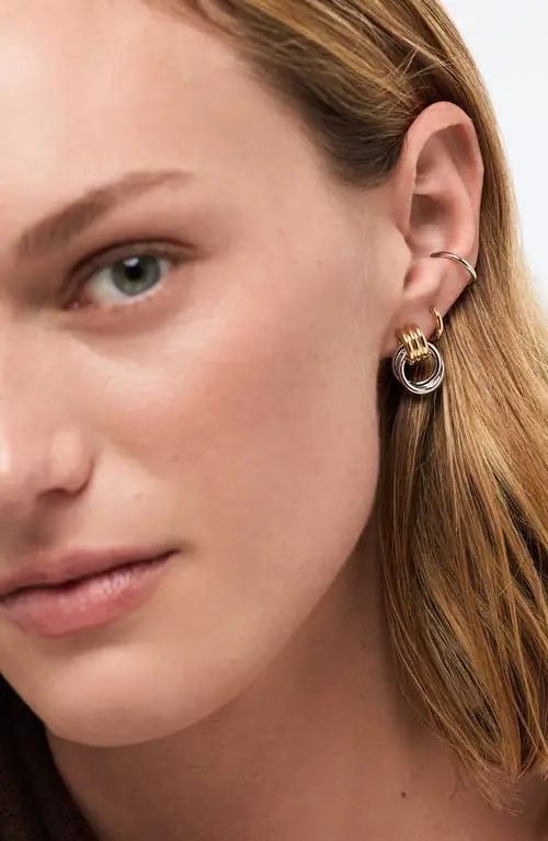 ANA LUISA Ryle Two-tone Statement Earrings