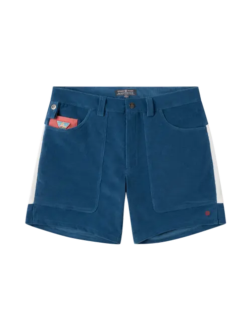 AMUNDSEN 7-inch Concord Shorts - Indigo/natural