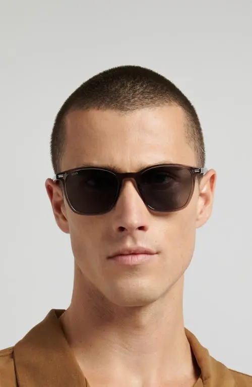 BOSS 53mm Sunglasses - Brown/grey