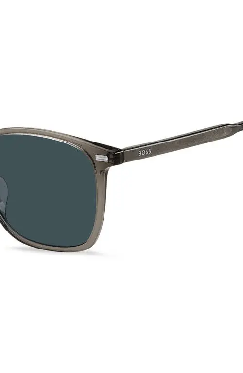 BOSS 53mm Sunglasses - Brown/grey