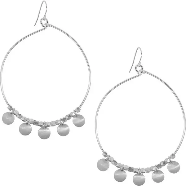 MARLYN SCHIFF Ophelia Drop Earrings - Silver