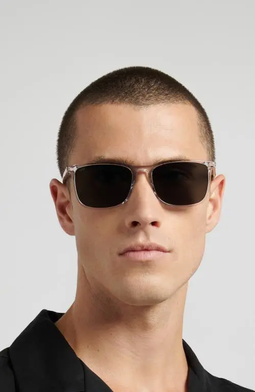 BOSS Rectangular Sunglasses - Black/grey