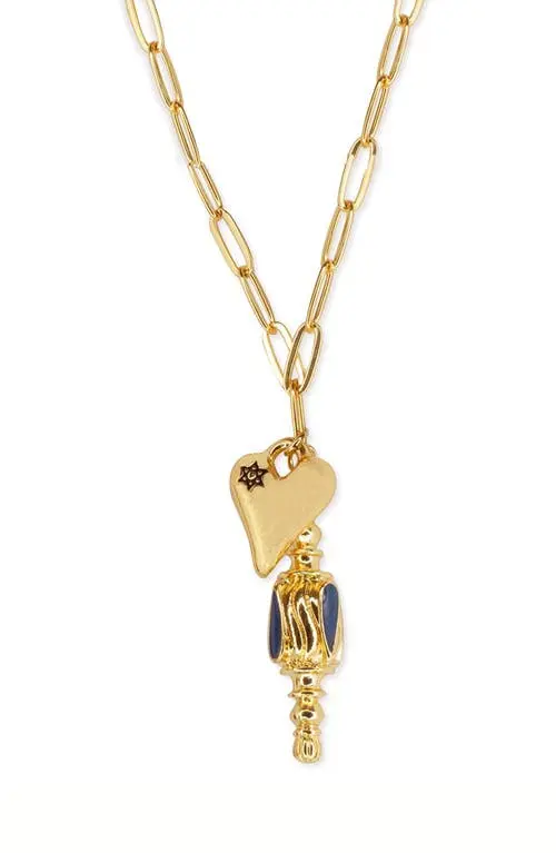 MARLYN SCHIFF Aliza Pendant Necklace - Gold