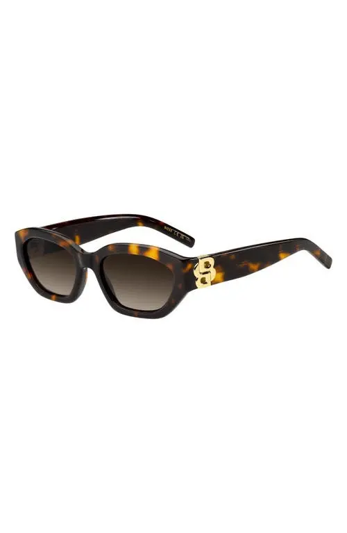 BOSS 54mm Cat Eye Sunglasses