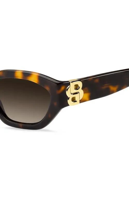 BOSS 54mm Cat Eye Sunglasses