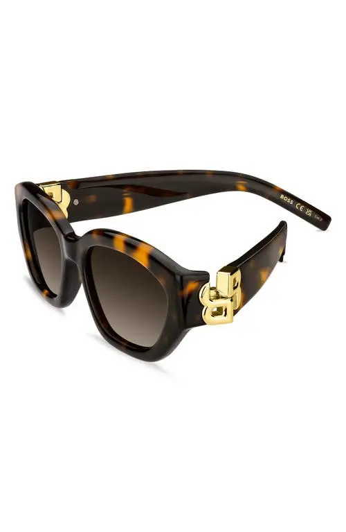 BOSS 54mm Cat Eye Sunglasses