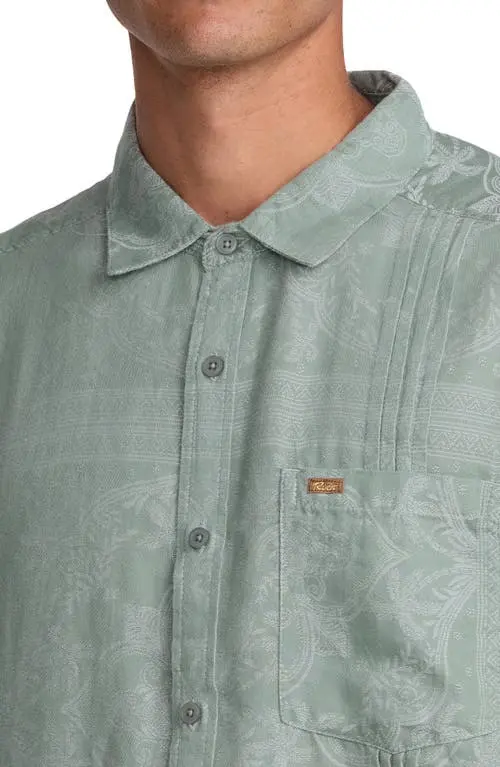 Rvca Mellowist Short Sleeve Button-up Shirt