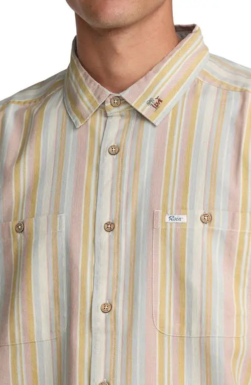 Rvca Talum Short Sleeve Button-up Shirt