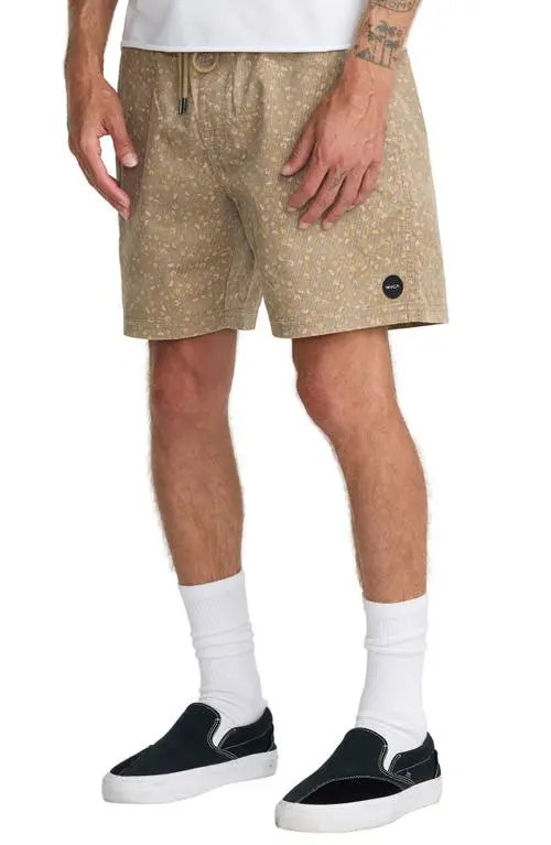 Rvca Floral Corduroy Shorts