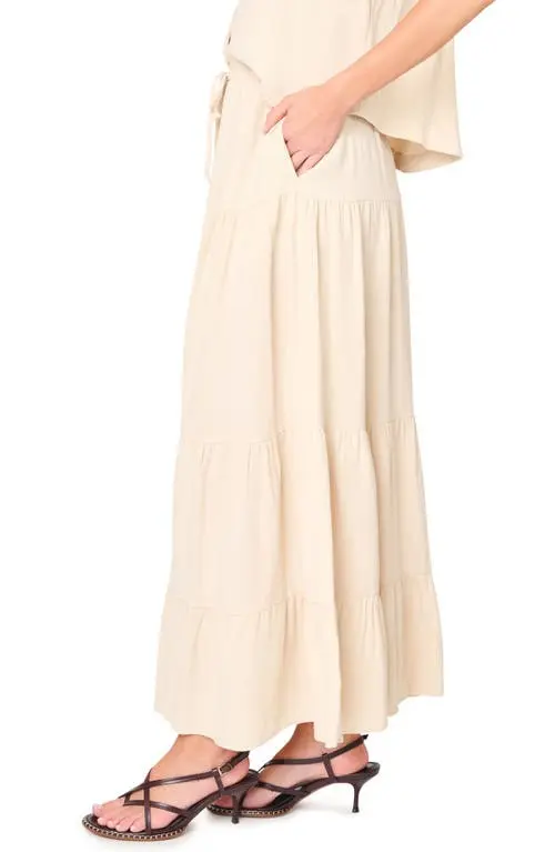 GIBSONLOOK Tiered Maxi Skirt