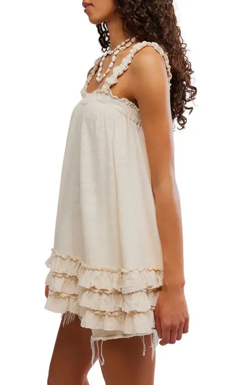 Free People Spring Tide Ruffle Tunic Top