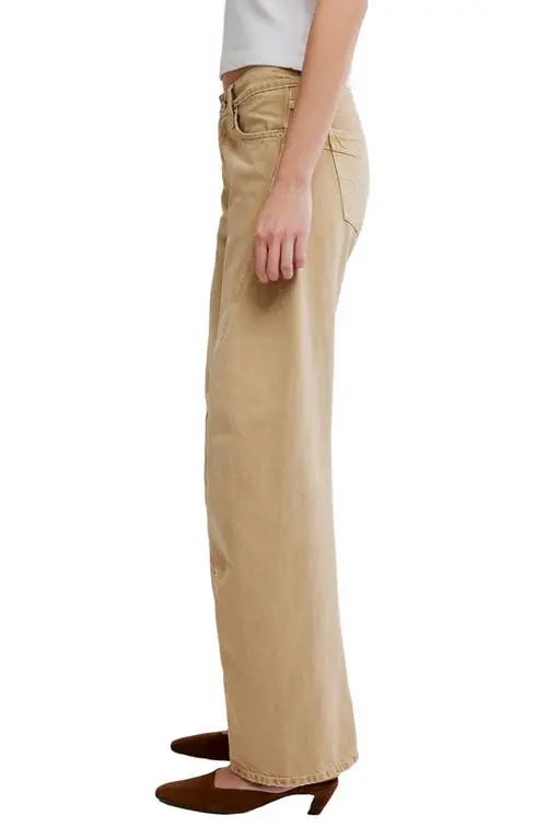 Free People Fable Twisted Seam Barrel Leg Jeans
