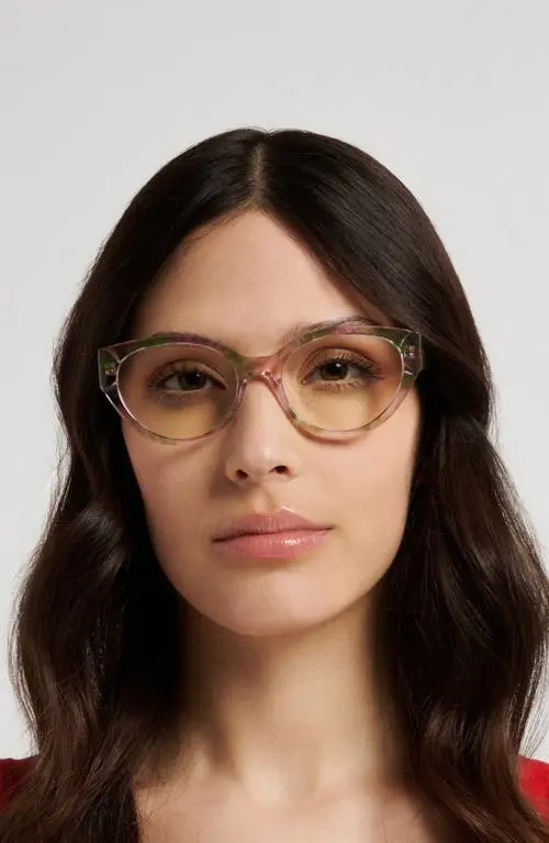 Kate Spade New York Round Geometric Acetate Eyeglasses