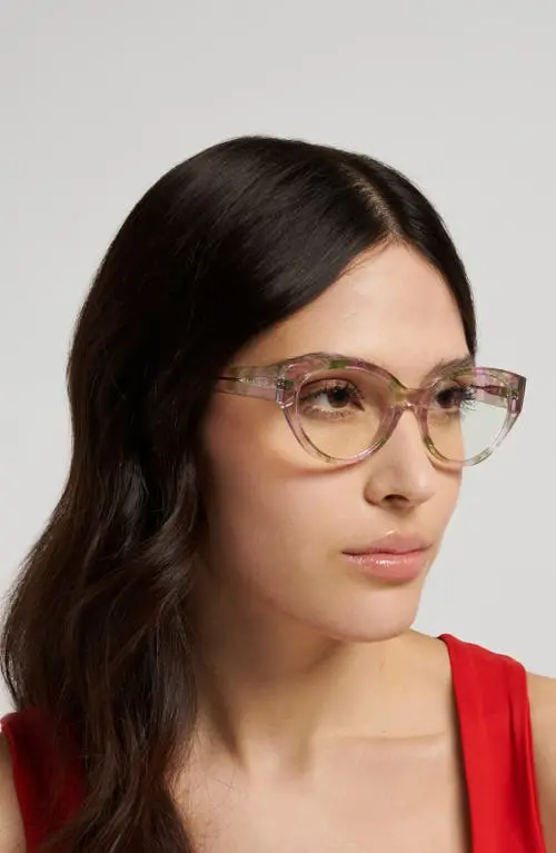 Kate Spade New York Round Geometric Acetate Eyeglasses