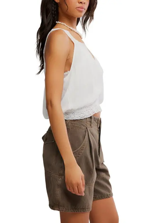 Free People Celeste Tank - Clean Ivory