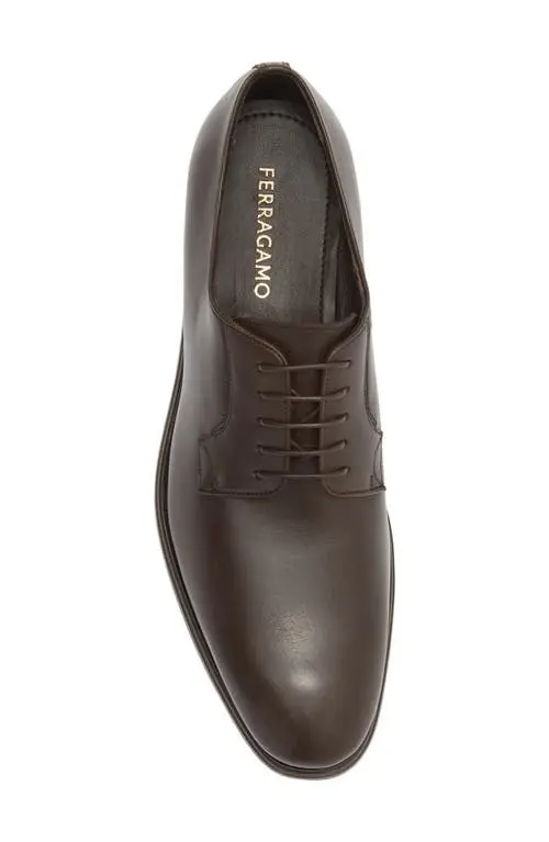 FERRAGAMO Leather Derby Shoes