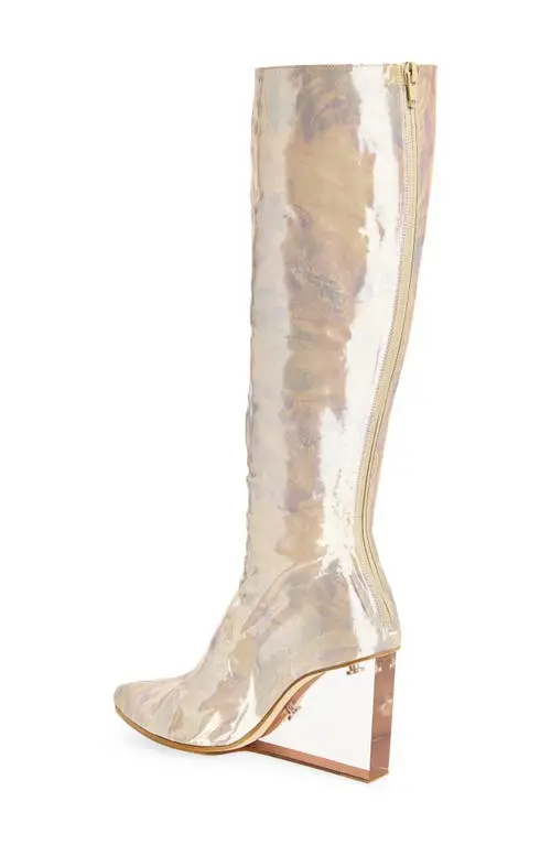 MAISON MARGIELA Tabi Claw Plexi Knee High Boot