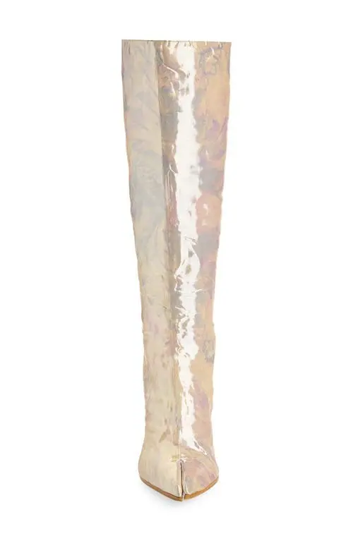 MAISON MARGIELA Tabi Claw Plexi Knee High Boot