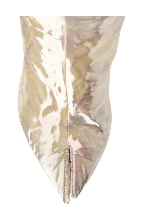 MAISON MARGIELA Tabi Claw Plexi Knee High Boot