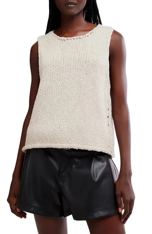 Free People Opal Sweater Tank - Tea