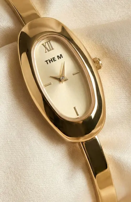 THE M JEWELERS Oval Bracelet Watch