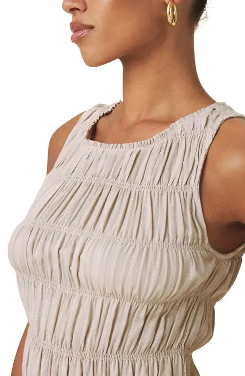 Splendid Bianca Smocked Crop Tank
