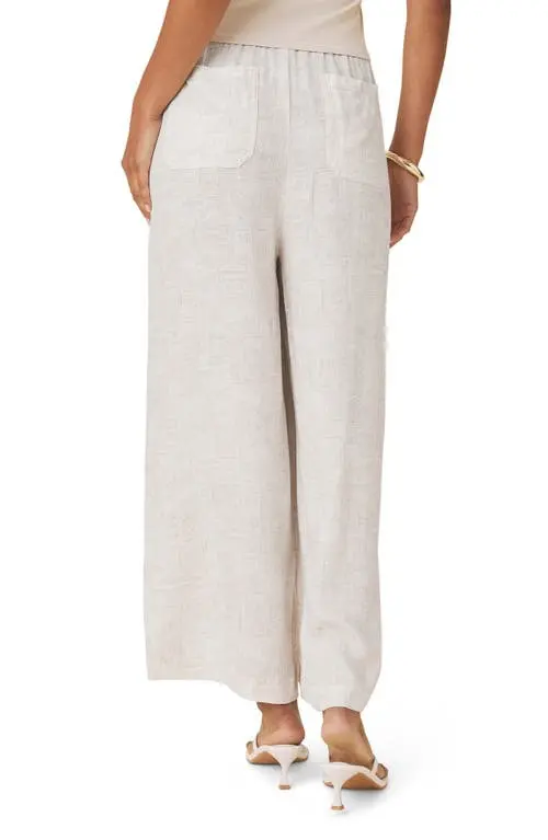 Splendid Angie Stamp Print Palazzo Pants