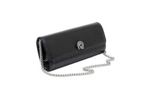 MICHELLE WILHITE The Mini Robbie Clutch - Black