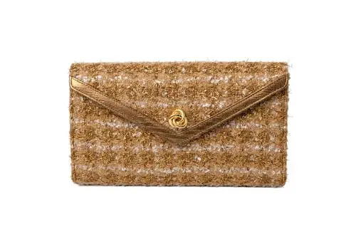 MICHELLE WILHITE The Lily Clutch - Gold