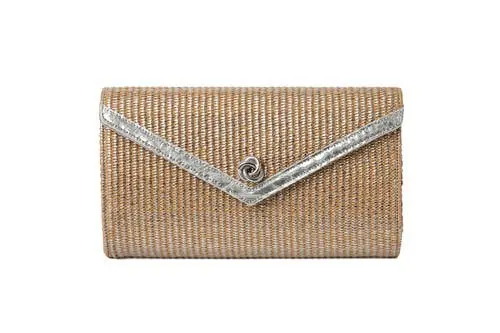 MICHELLE WILHITE The Lily Clutch - Neutral
