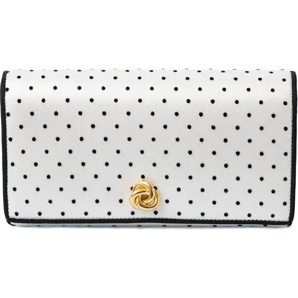 MICHELLE WILHITE The Olivia Clutch - White