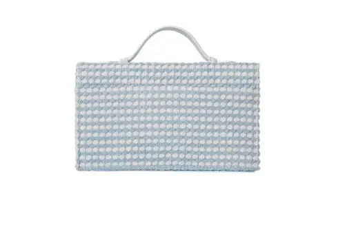 MICHELLE WILHITE The Olivia Louise Top Handle Bag - Light Blue