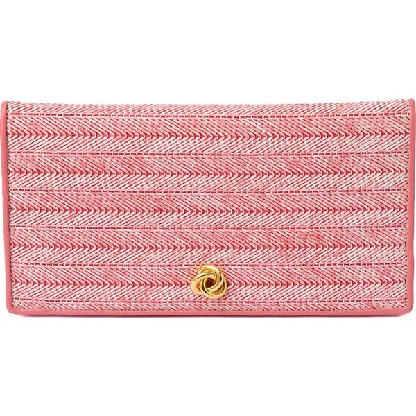MICHELLE WILHITE The Eloise Clutch - Coral