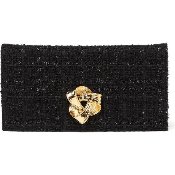 MICHELLE WILHITE The Eloise Clutch - Jet