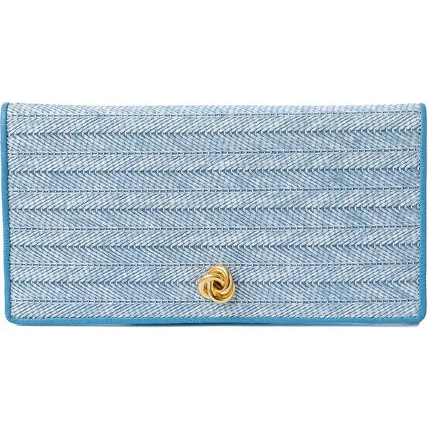 MICHELLE WILHITE The Eloise Clutch - Sky