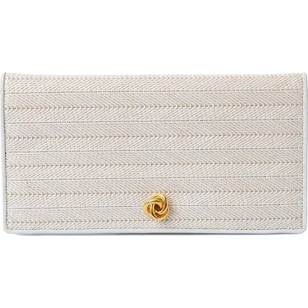 MICHELLE WILHITE The Eloise Clutch - White
