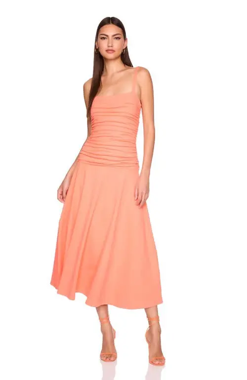 Susana Monaco Ruched Sleeveless Maxi Dress - Extra