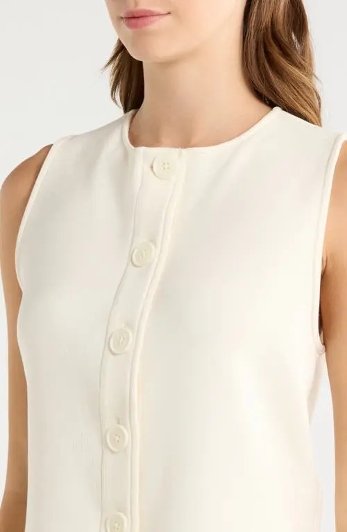 Varley Josie Button Through Tank - Pristine