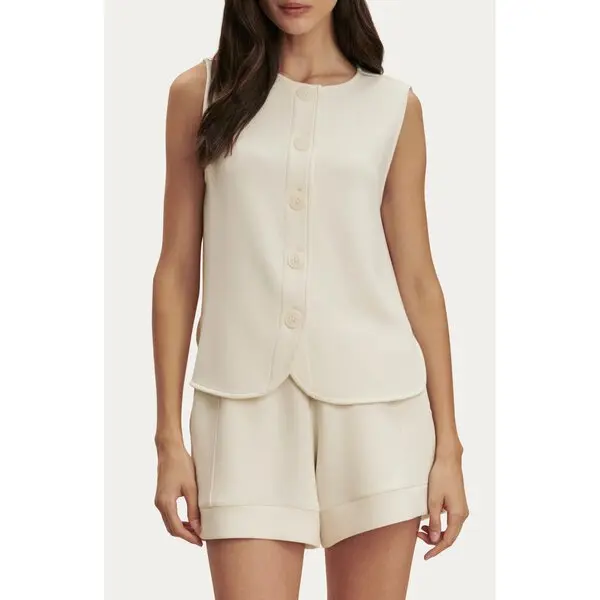 Varley Josie Button-through Tank - Pristine