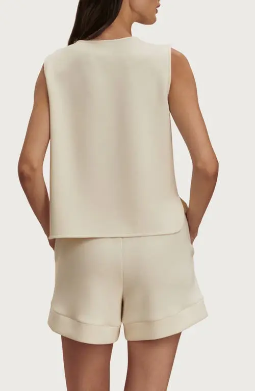 Varley Josie Button-through Tank - Pristine