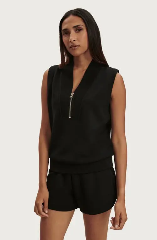 Varley Sleeveless Half Zip Top