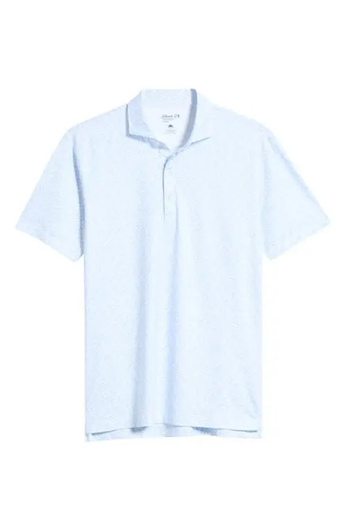 Johnnie-o Pip Floral Performance Jersey Polo - Maliblu