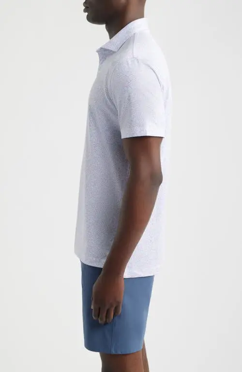 Johnnie-o Autumn Neat Performance Jersey Polo - Maliblu