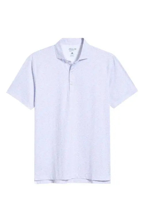 Johnnie-o Autumn Neat Performance Jersey Polo - Maliblu