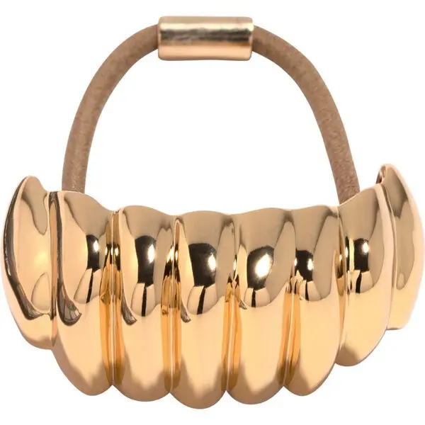 JENNIFER BEHR Cornetto Ponytail Wrap - Gold